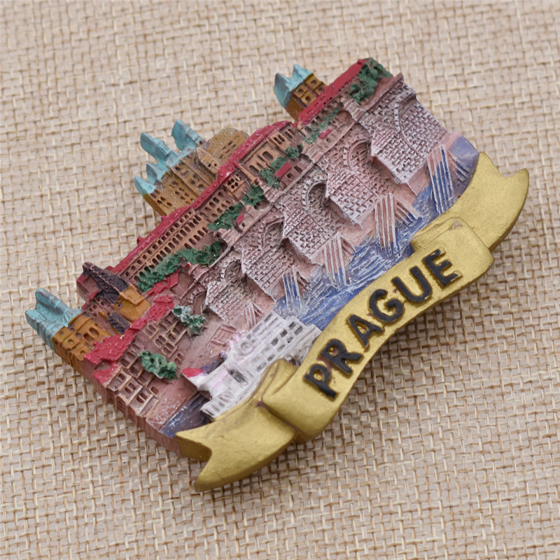 Czech Prague Fridge Magnets Tourist Souvenir Refrigerator Magnetic ...