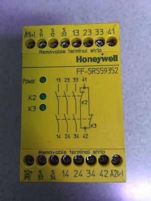 HONEYWELL FF-SRS59352 DUAL CHANNEL E-STOP RELAY NEW!! QUANTITY!! READ ...