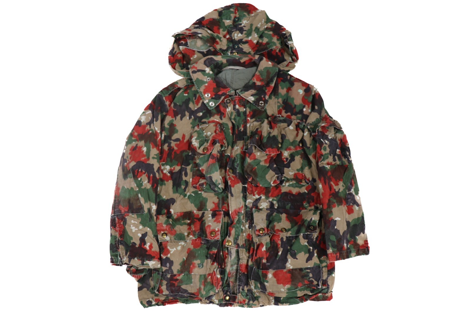 Medium- Swiss Army M70 Alpenflage Parka Field Jacket Military ...