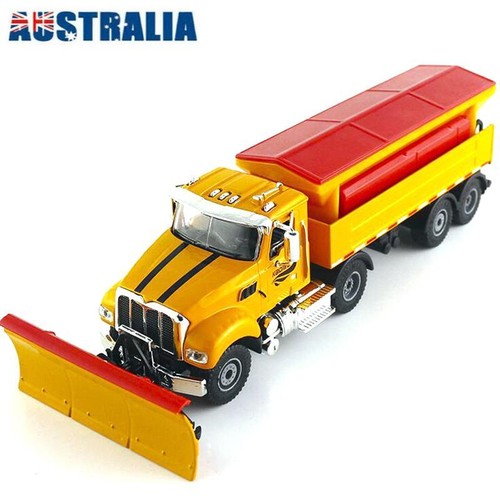 1:50 Alloy Winter Service Vehicle Snowplow Truck Car Diecast Model Toy ...