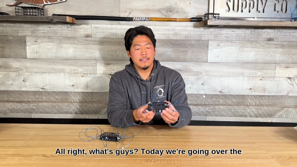 30 Pack Crab Snare Trap for Fishing Pole Dungeness Rock Blue Crab CA ...