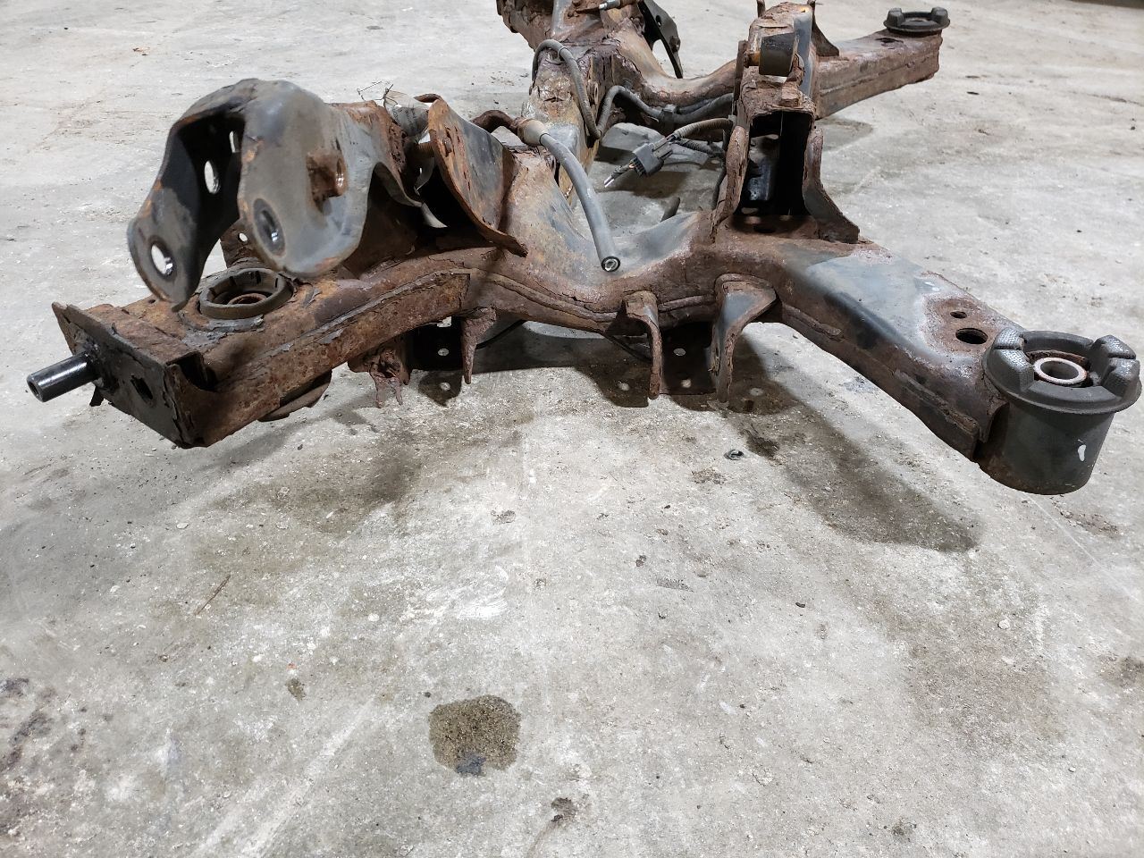 09 10 Nissan Murano 4wd Rear Sub Frame Cradle CROSSMEMBER 55400-jp20a ...