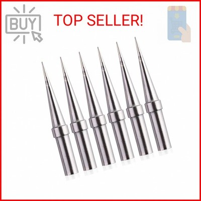 6pcs Replacement Tips Weller ET Soldering Iron Tips for WES51/50,WESD51 ...