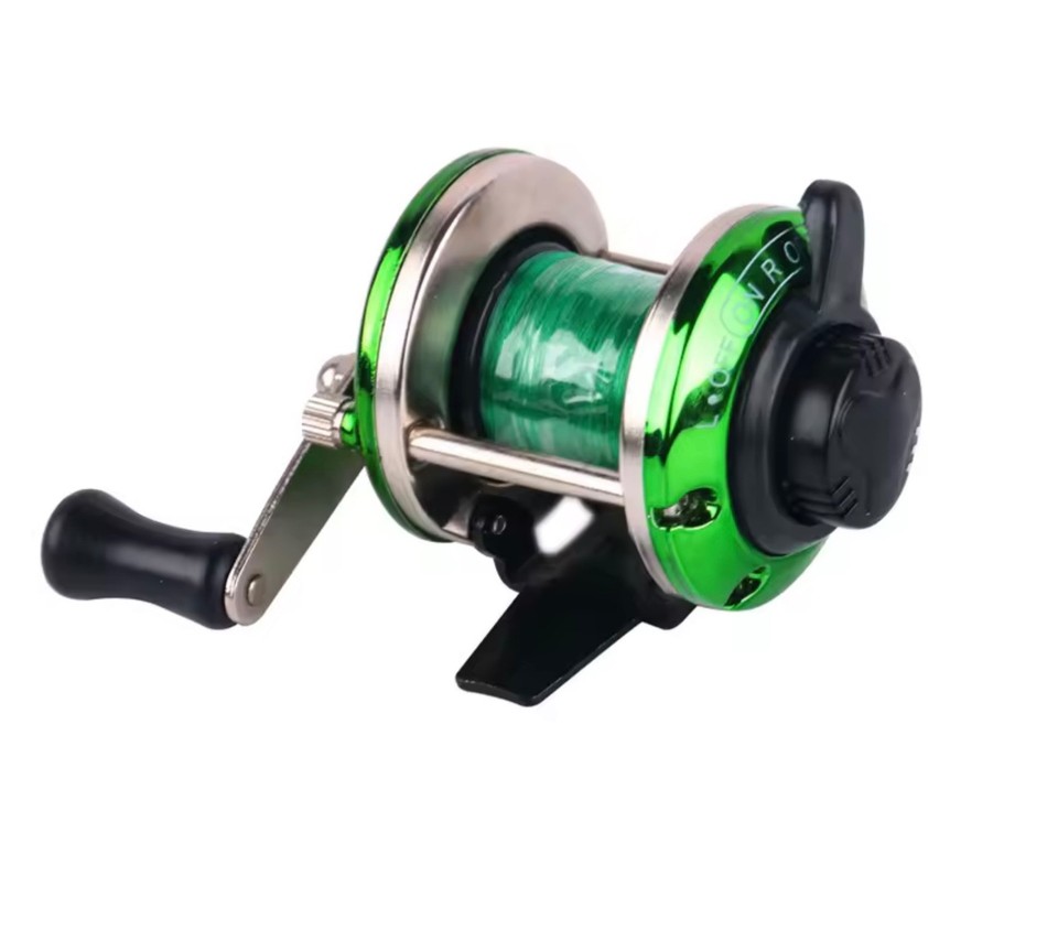 Sea Fishing Reel - Very Small Drum Reel For Boat Ice Pier Rock ...