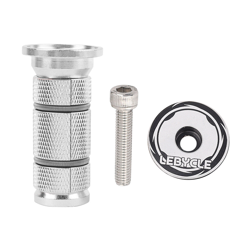 MTB Bike Headset Stem Top Cap Compression Plug Star (Black) | eBay