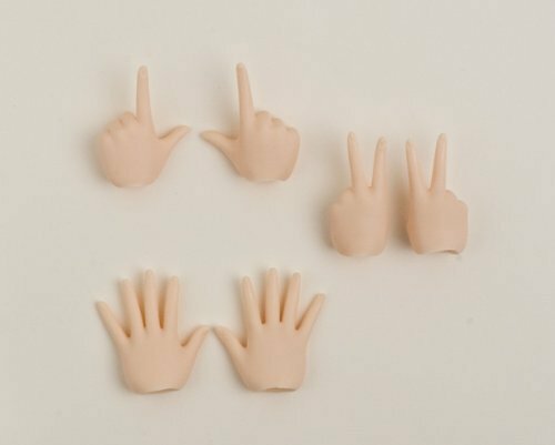Obitsu Body 50 cm Replacement Hand Set 2 Whity | eBay