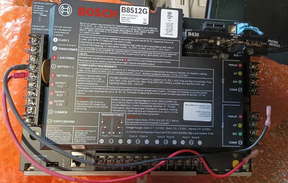 Bosch B8512G Control Panels En Us Data Sheet 18826285323, 56% OFF