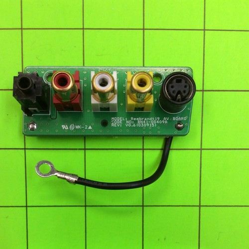 Samsung 192MP C Monitor 19 AV Board Port Jack IO Board BN41-00409A ...