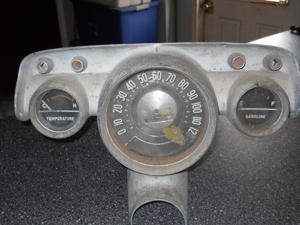 1957 Chevrolet Standard Shift Speedometer 4/5 Speed FREE Shipping | eBay