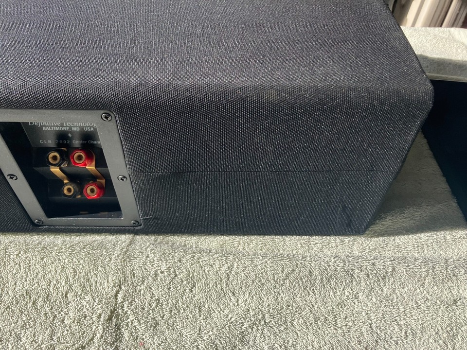 Definitive Technology CLR-2002 Center Speaker 93207011610| eBay