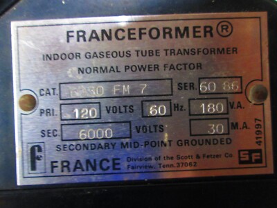 Transformers - Franceformer Neon Sign Transformer