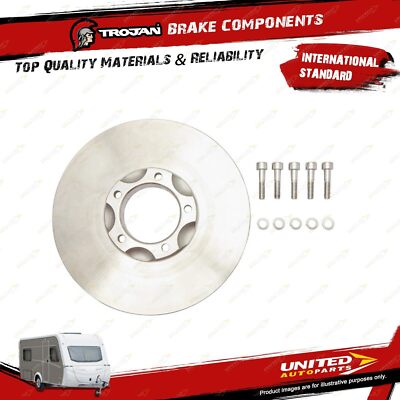 Trojan Brake Disc Rotor 275 Stainless Steel for Trailer Caravan ...