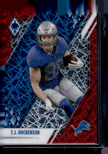 2021 Panini Phoenix TJ Hockenson Red Laser /285 | eBay