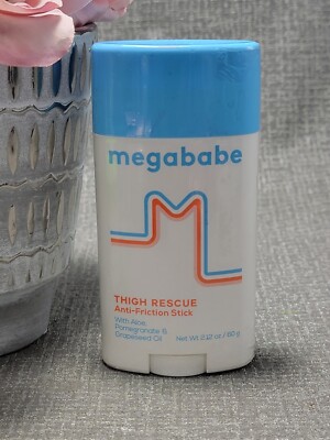 MEGABABE Thigh Rescue Anti-Friction Anti-Chafing Body Stick 2.12 oz ...