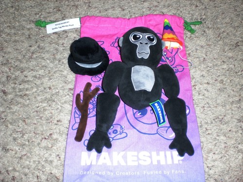Official Makeship Gorilla Tag Monke Plush Collectable with Bag. (NO ...