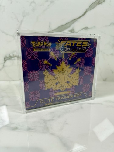 Premium Acrylic Display Case Box for Pokemon ETB Trainer Boxes UV ...