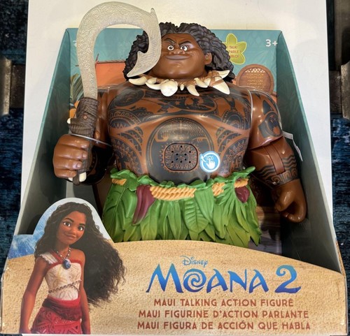 Disney Moana Maui Talking Action Figure Rare Aulani Exclusive New | eBay