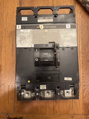 Square D MAL MAL36600 3 pole 600v 600 AMP | eBay