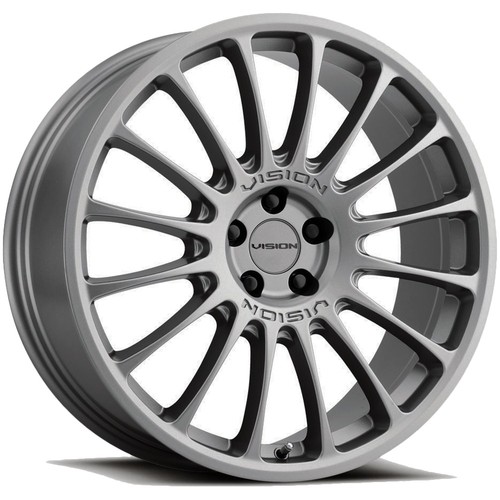 Vision 477 Monaco 18x8 5x4.5" +38mm Gunmetal Wheel Rim 18" Inch ...