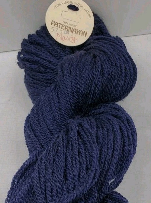 3 oz Paternayan Cut Skein Hank Tapestry Needlepoint Yarn 570 Navy | eBay