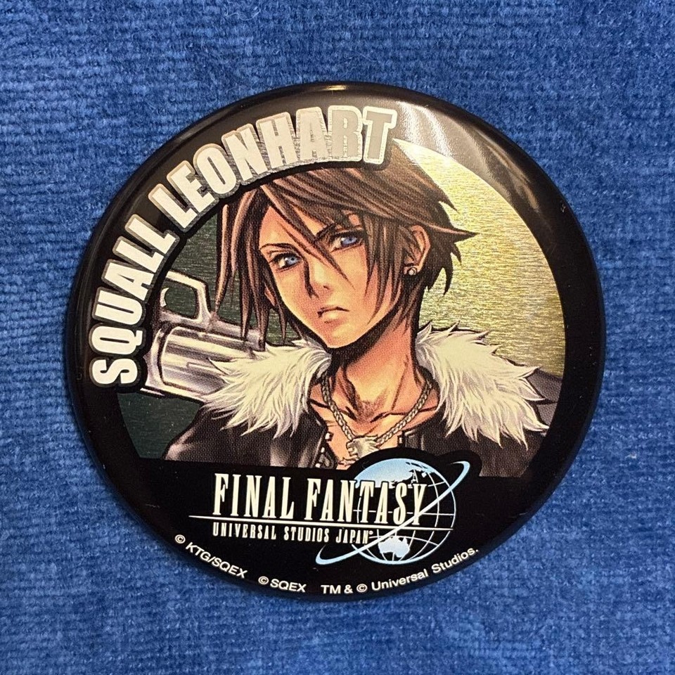 Dissidia Final Fantasy Can Badge Uniba Squall | eBay