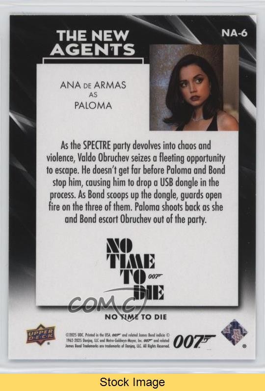 2025 James Bond No Time To Die The New Agents Ana de Armas as Paloma ...