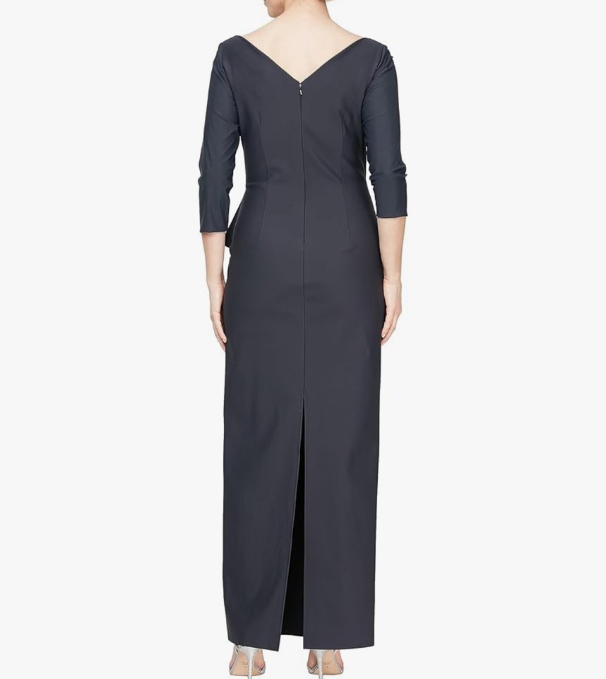 Alex Evenings Womens Slimming Long Length ¾ Sleeve, 12 | eBay