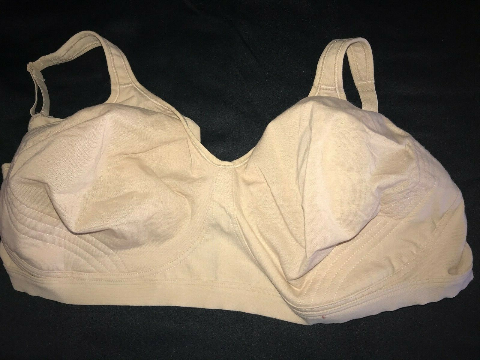 women NEW beige BRA size 44DDD 44 DDD PLAYTEX wire free great deal ...