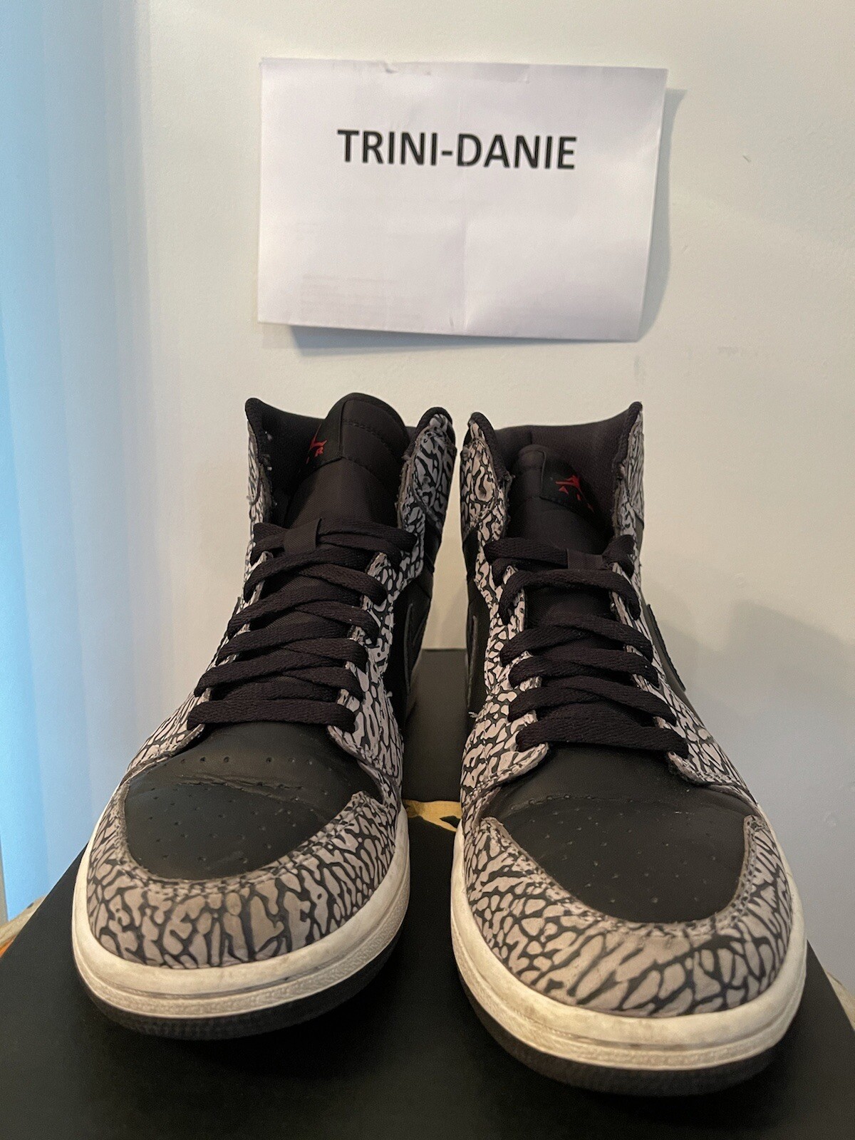 Air Jordan I black Cement Michael Jordan - Gem