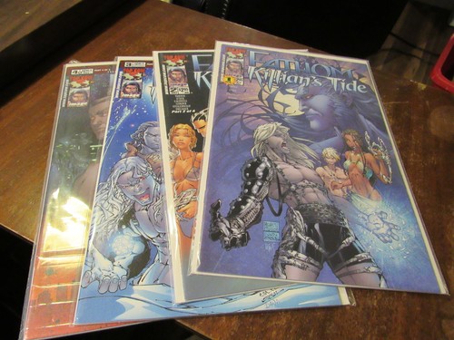 Fathom Killian's Tide #1 2 3 4 Top Cow Image Comic Book Set 1-4 Bikini ...