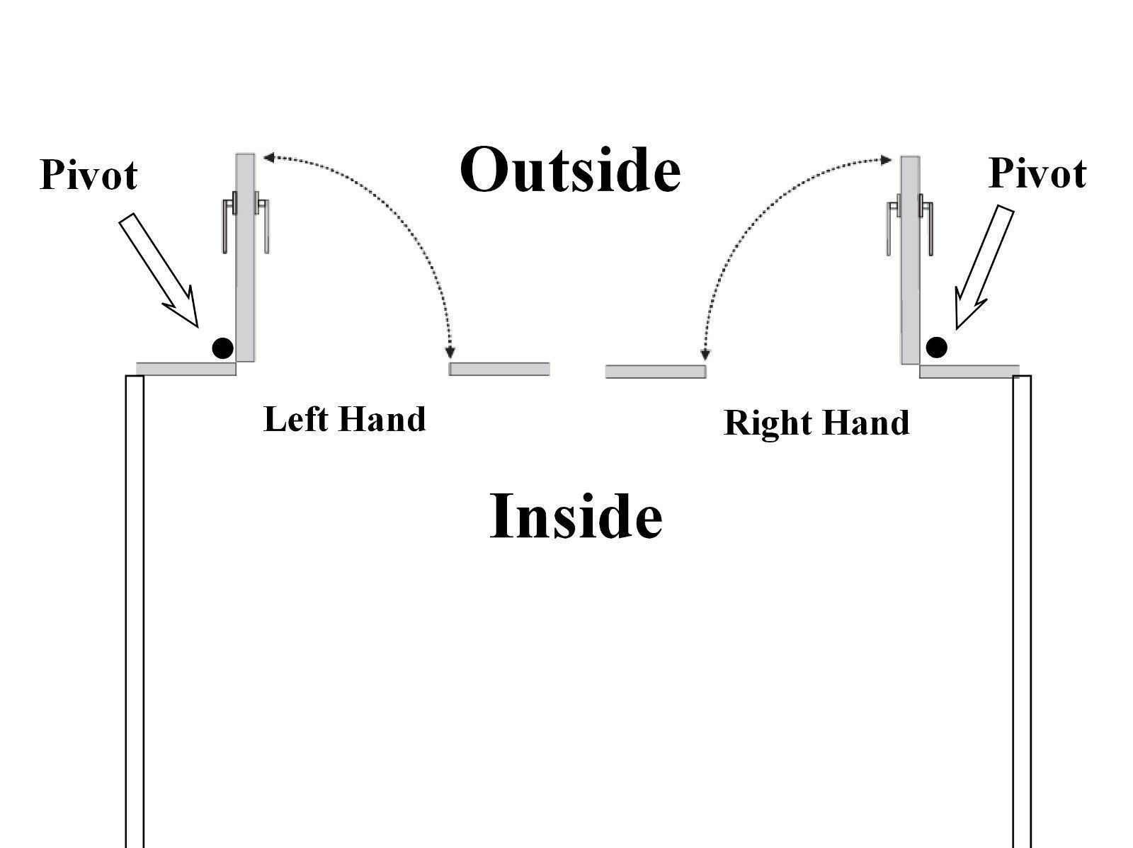 IP22 INTERMEDIATE PIVOT HINGE FOR ALUMINUM STOREFRONT COMMERCIAL DOOR ...