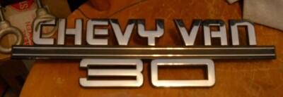 NOS 1989-93 Chevrolet 1 Ton Van Emblem | eBay