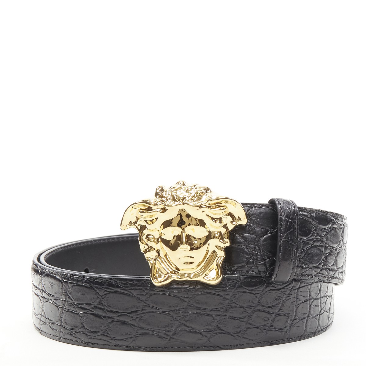 Black Versace Belt