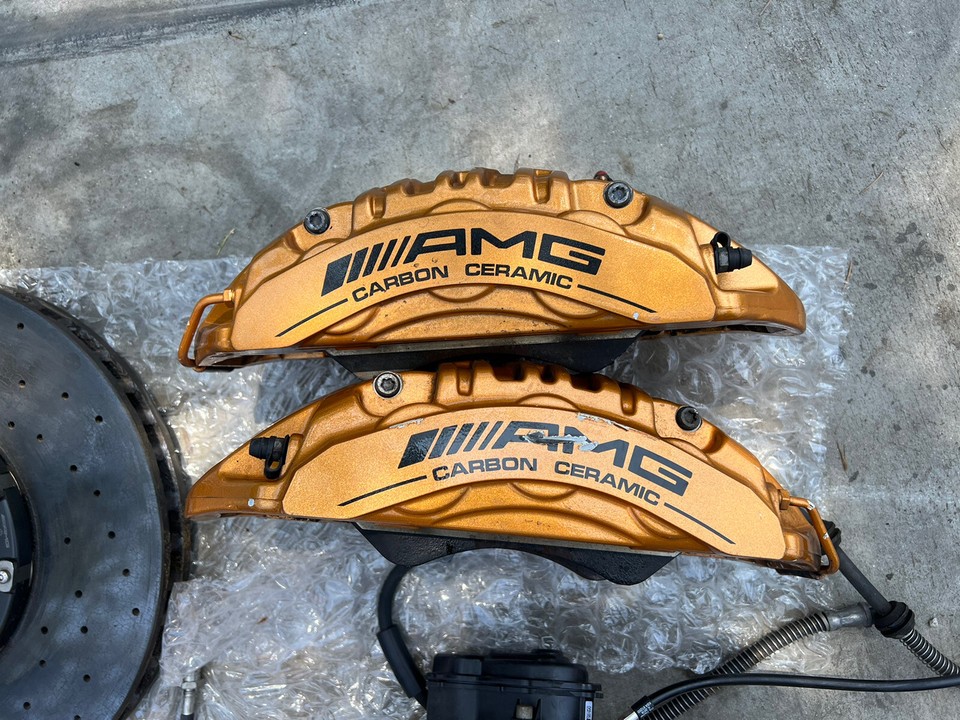 2020 Mercedes-Benz AMG GTR GT GT GTC Carbon Ceramic Rotors Brakes Set ...