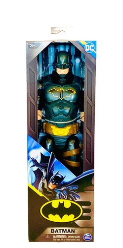 New! DC Comics SpinMaster BATMAN ACTION FIGURE 12" Posable Collectible ...