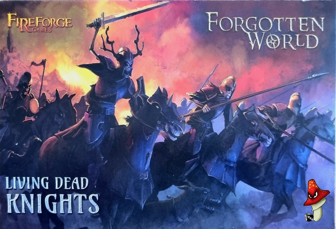Forgotten Worlds Living Dead Knights Horses & Dog Fireforge Games 28mm ...