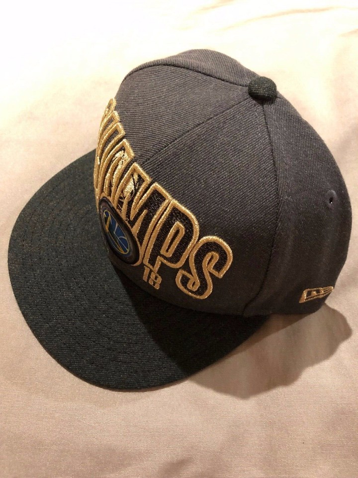 Golden State Warriors New Era 9TWENTY 2018 NBA Finals Champs Snapback ...
