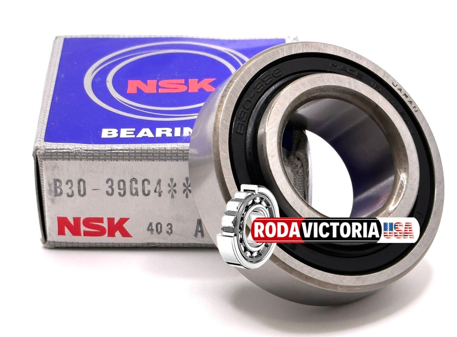 NSK B30-39 DG3062DW2RS New Single Row Ball Bearing 051-3061 04421-12010 ...