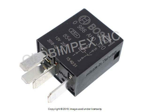 VOLVO (1999-2004) Multi Purpose Relay 4-Prong Black) BOSCH + WARRANTY ...