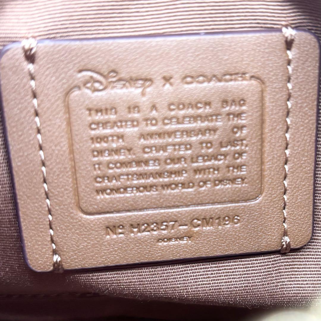 COACH x Disney Teri Signature Jacquard Mickey Shoulder Bag CM196 Outlet ...