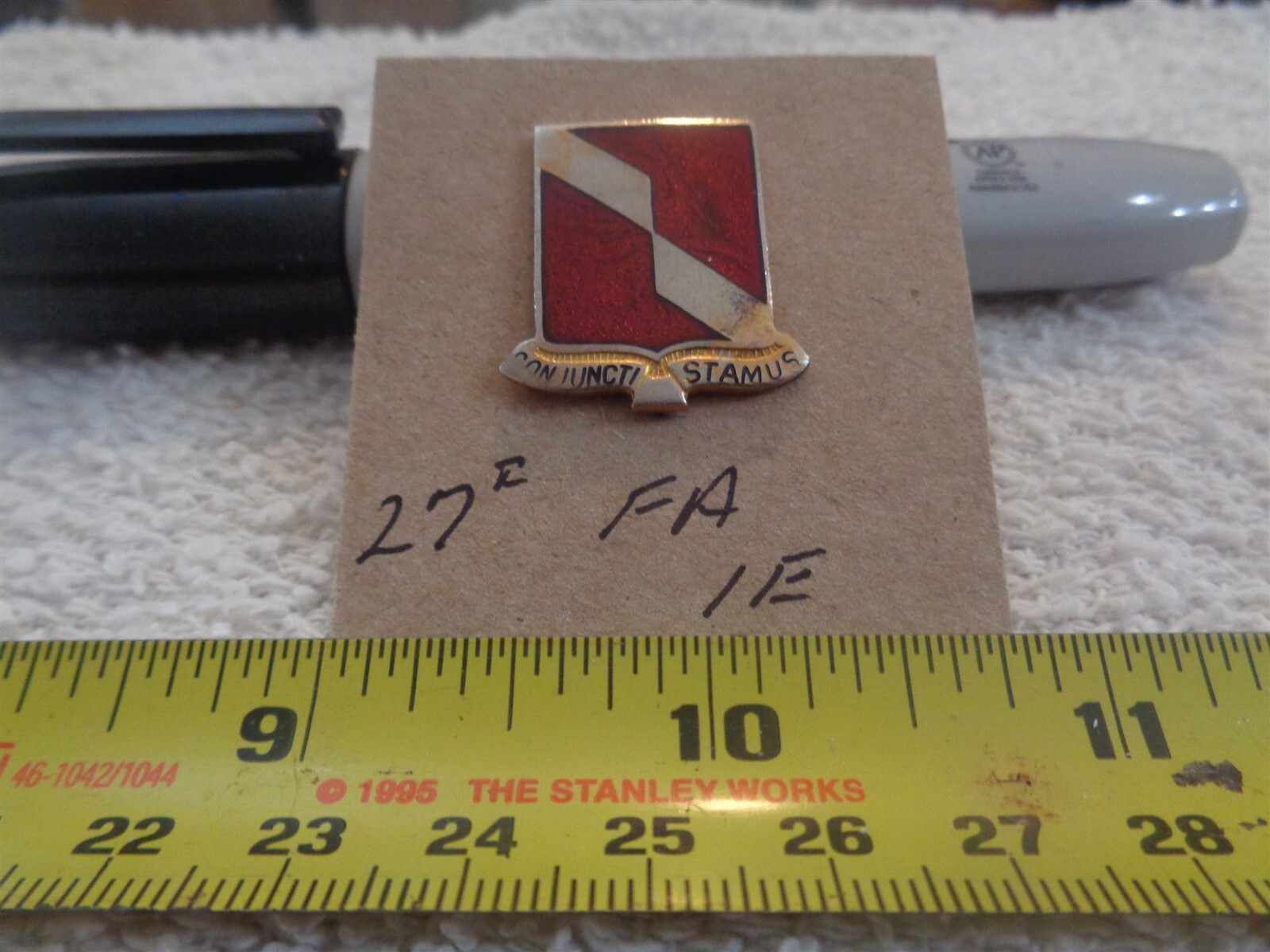 27th Field Artillery 1E Unit Crest, DI, DUI (DRAW#X5) | eBay