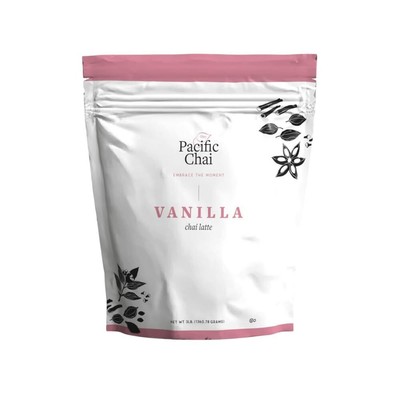 Pacific Chai Vanilla Chai Latte Powder Mix Instant Hot Iced or Blended ...