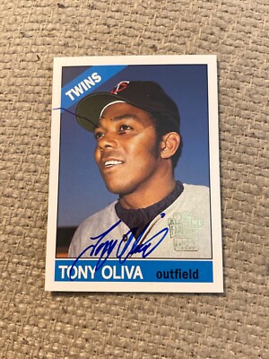 Tony Oliva 2004 topps fan favorites auto autograph | eBay