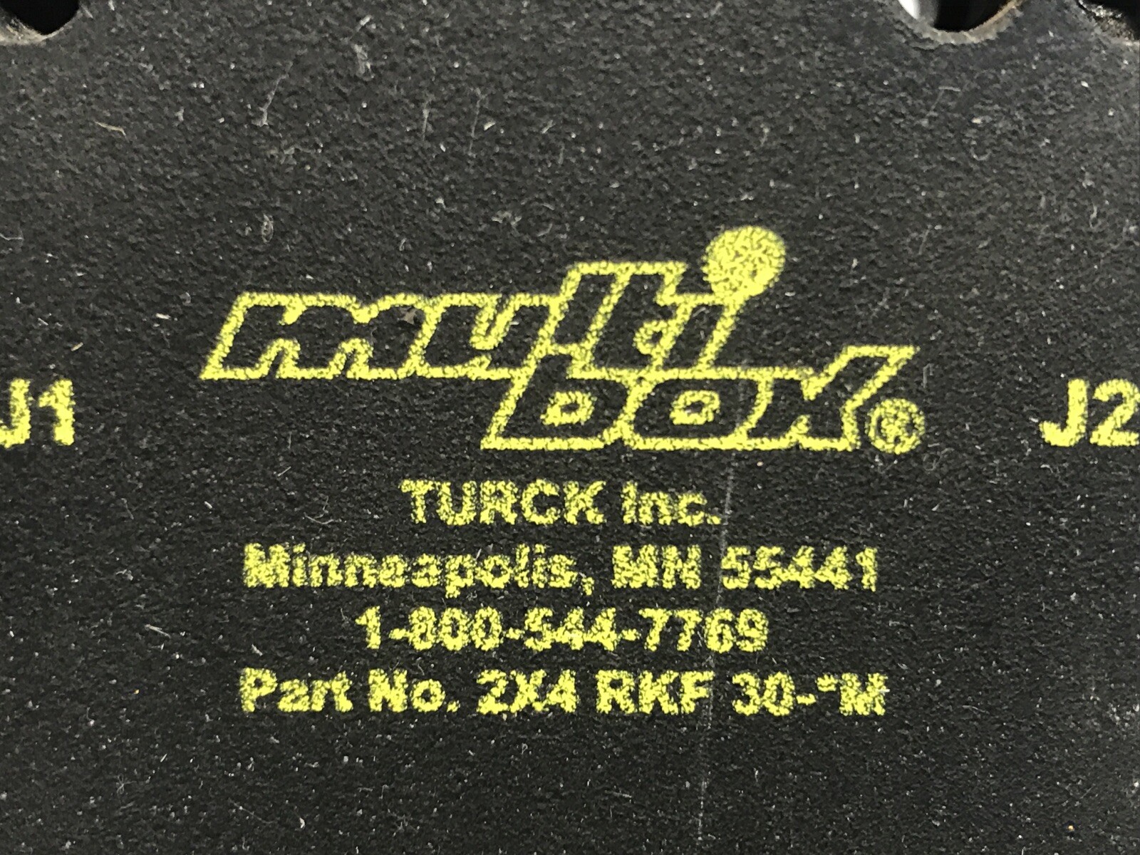 USED ROUGH TURCK MULTIBOX JUNCTION BOX 8 PORT MODEL 2X4 RKF 30-M | eBay