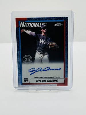2025 Topps Series 2 DYLAN CREWS 1990 35th Anniversary MOJO Auto ...