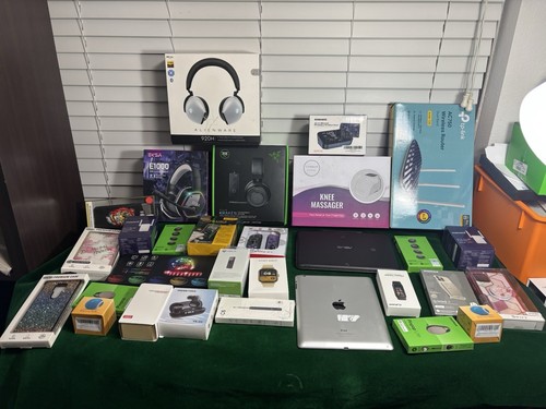 Mixed Electronics Lot – iPad, ASUS Laptop, Gadgets, Headsets, Gaming ...