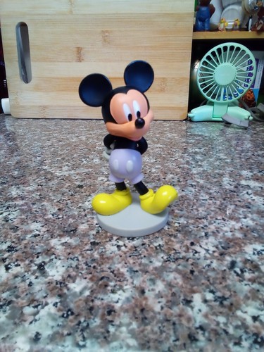 Disney Mickey Mouse Posing Figure-Rare in Purple Pants | eBay