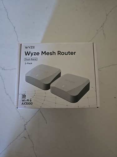 Wyze 2-PACK AX3000 Dual-Band Wi-Fi 6 Mesh Router System Covers 3000 Sq ...