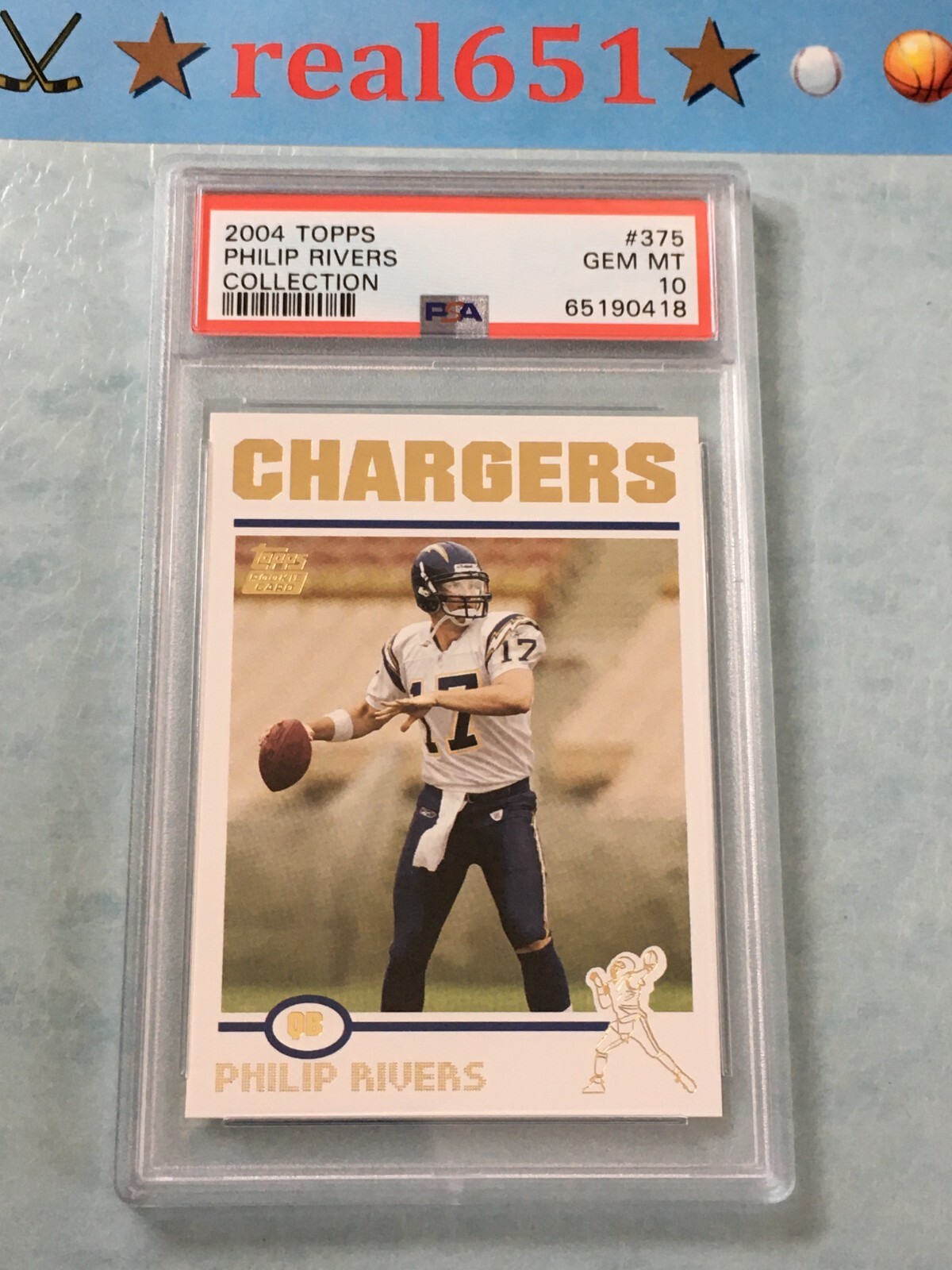 2004+Topps+-+Collection+%23375+Philip+Rivers+%28RC%29 for sale online ...