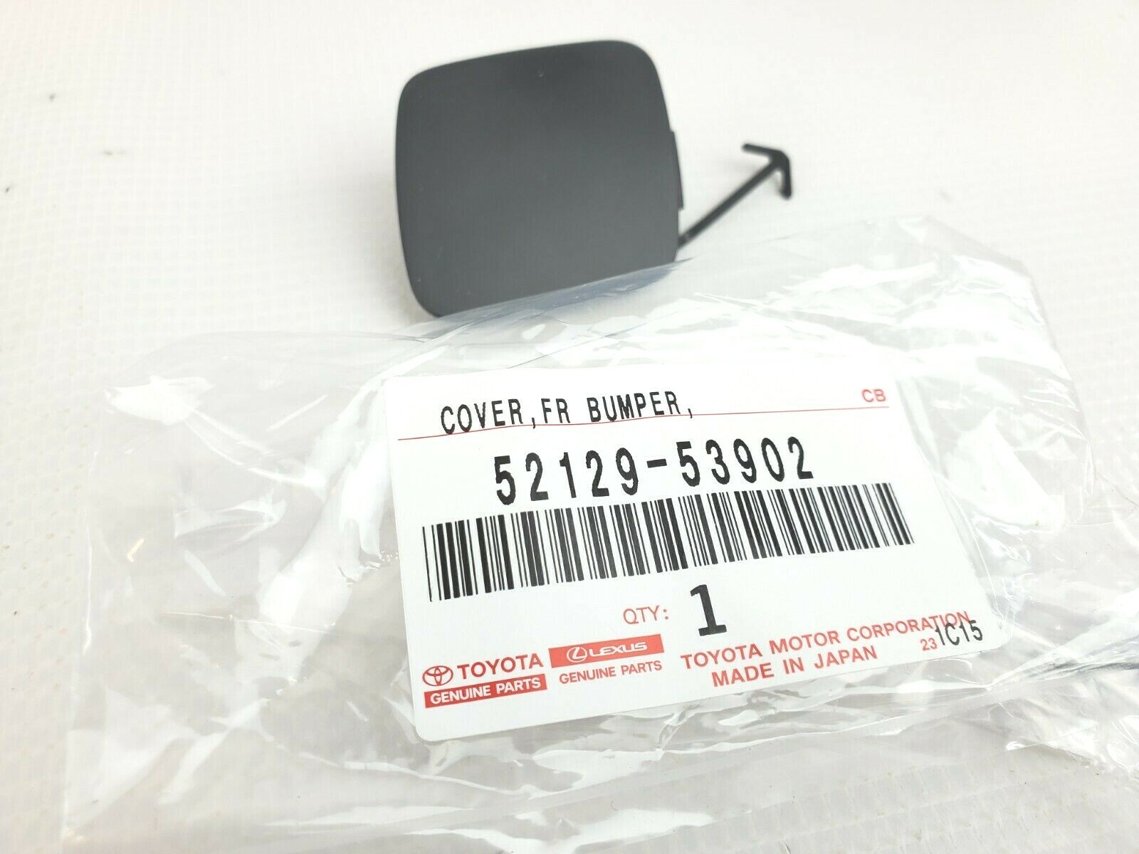 Genuine OEM Lexus 06-08 Is250 Is350 Front Bumper Tow Cap Cover 52129 ...